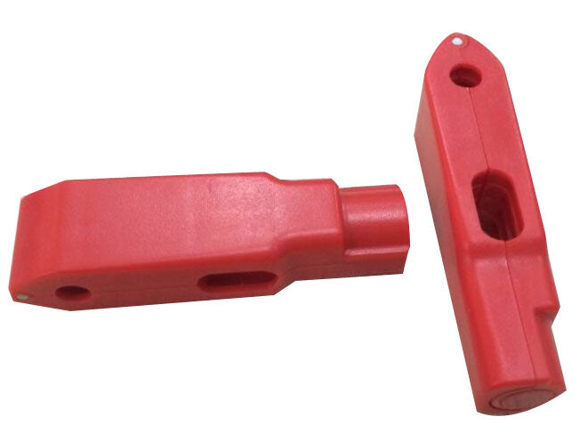 Security DOUBLE Hook Tags - Red - 6mm diameter - SOLD IN PACKS OF 50 ...